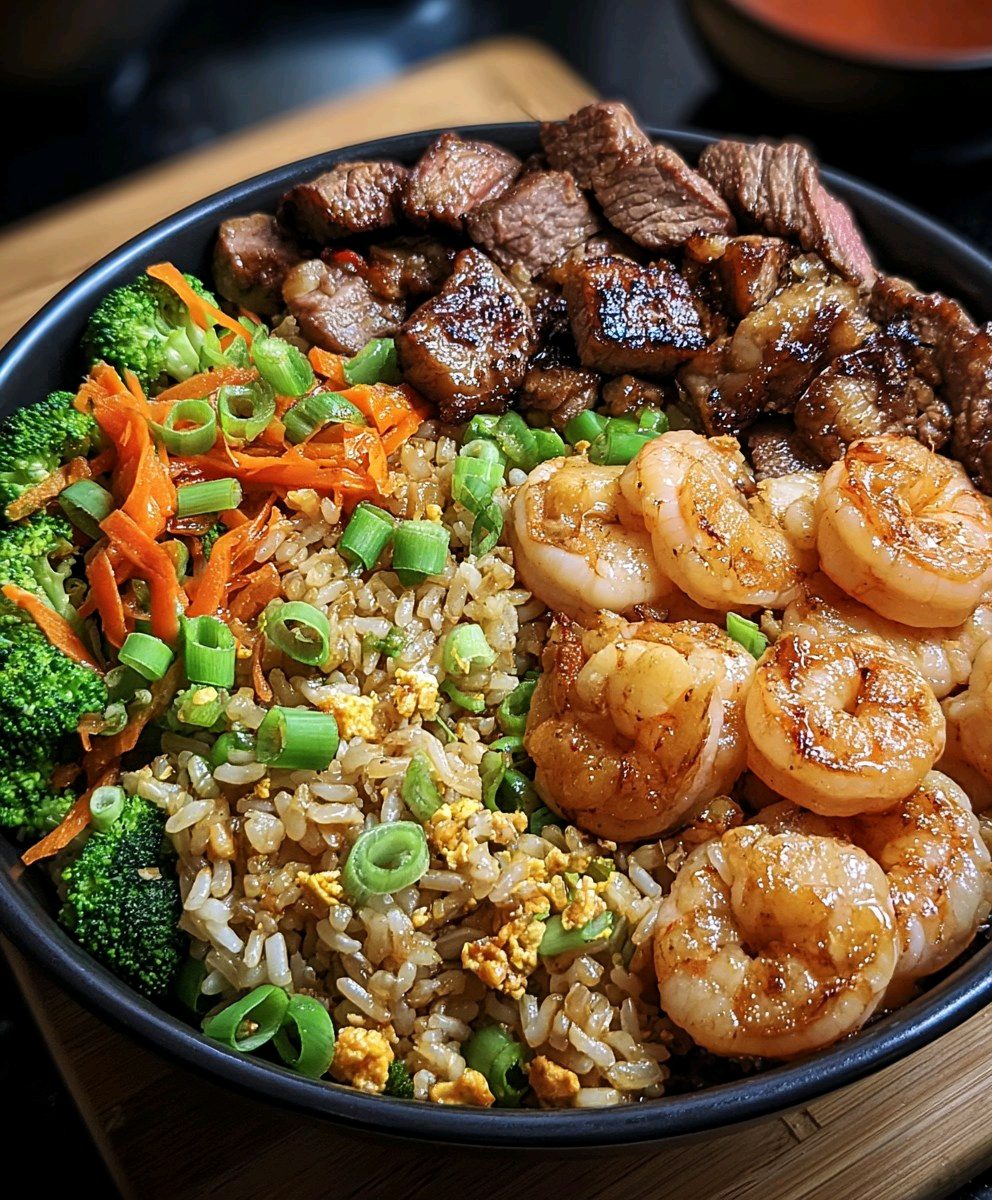Surf & Turf Fried Rice Bowl (Easy 30-Minute One-Pan Dinner) - Infospy